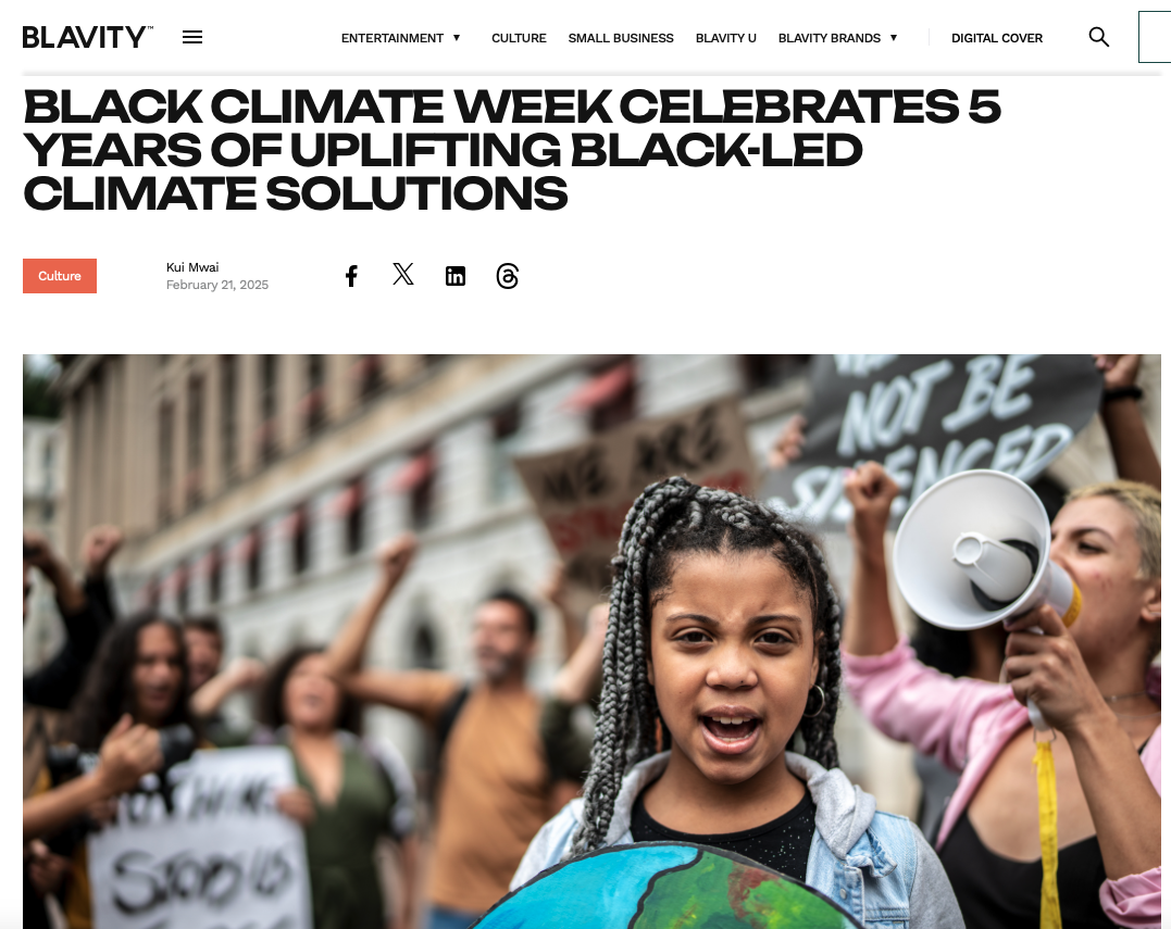 The Solutions Project Celebrates 5th Annual Black Climate Week - The ...